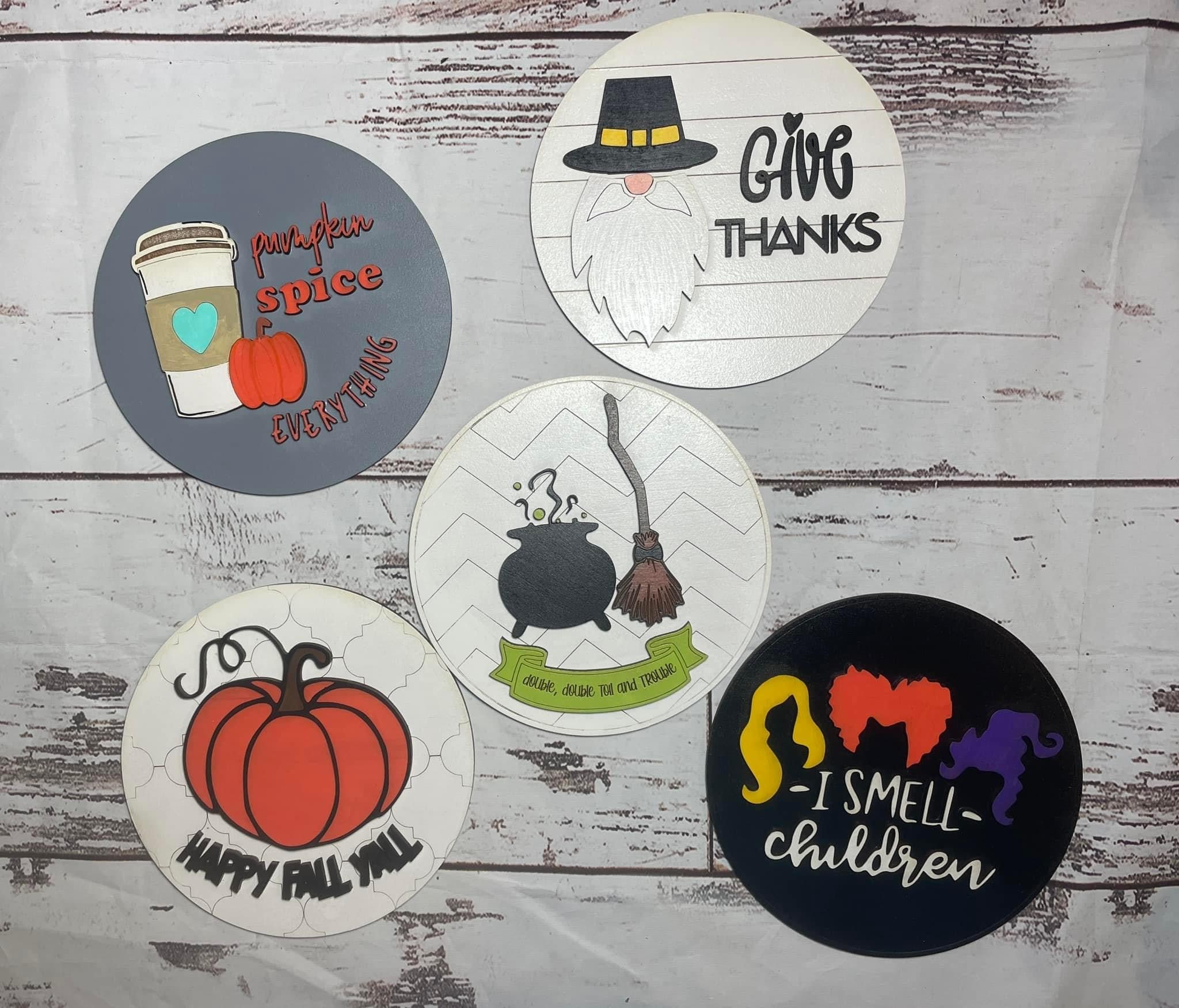 Round interchangeable inserts – the wildflower highland